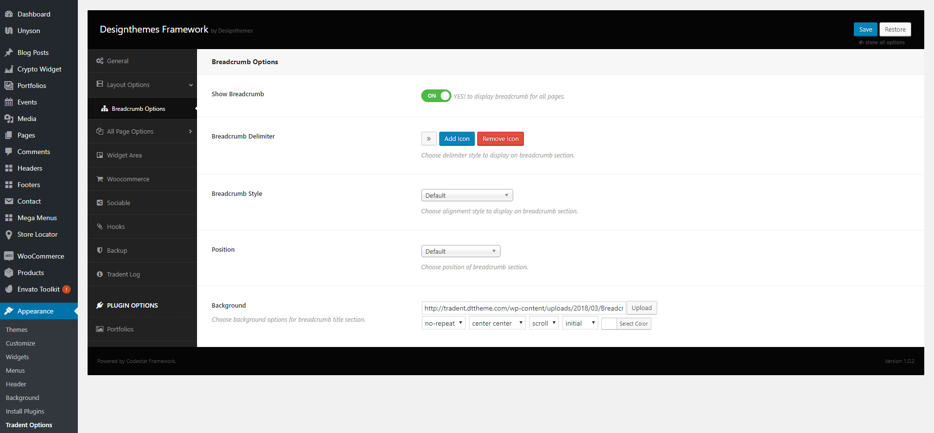 Tradent - Cryptocurrency and Bitcoin WordPress Theme