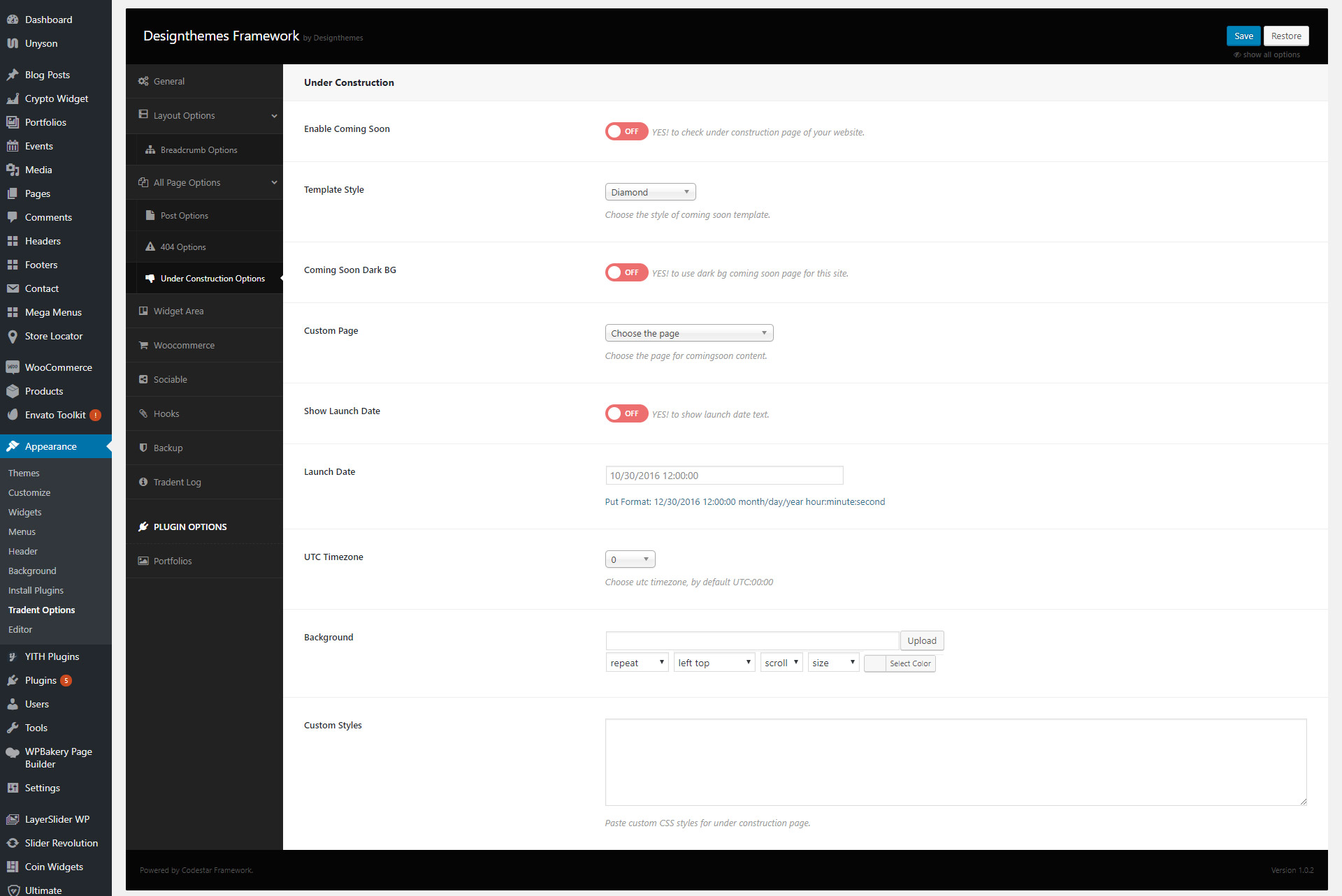 Tradent - Cryptocurrency and Bitcoin WordPress Theme